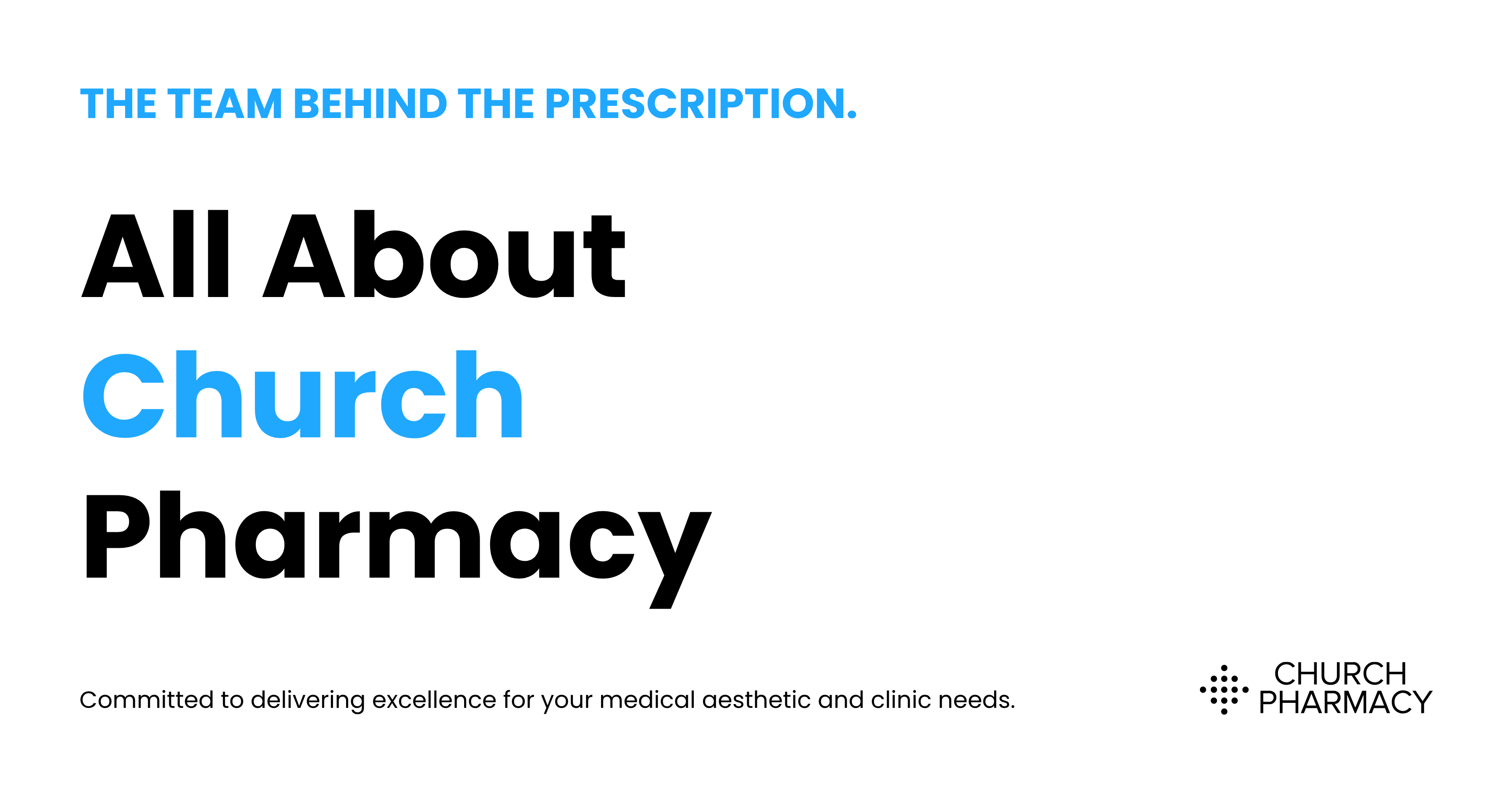 About Church Pharmacy | Trusted Medical Supplier Since 2012